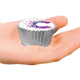 Mini Logo Cupcakes | Caketoppers